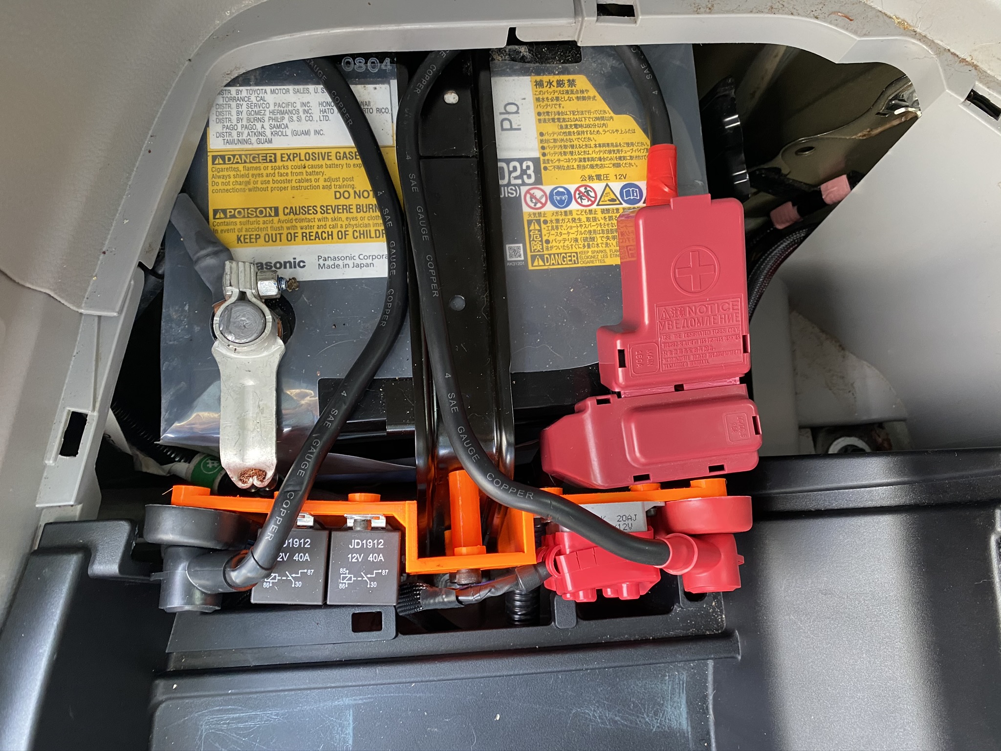 Automotive Power Wiring Bracket by Nickbaxter | Download free STL model ...