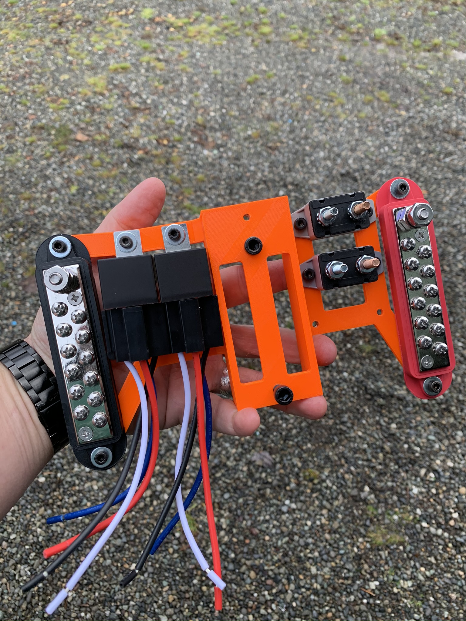 Automotive Power Wiring Bracket by Nickbaxter | Download free STL model ...