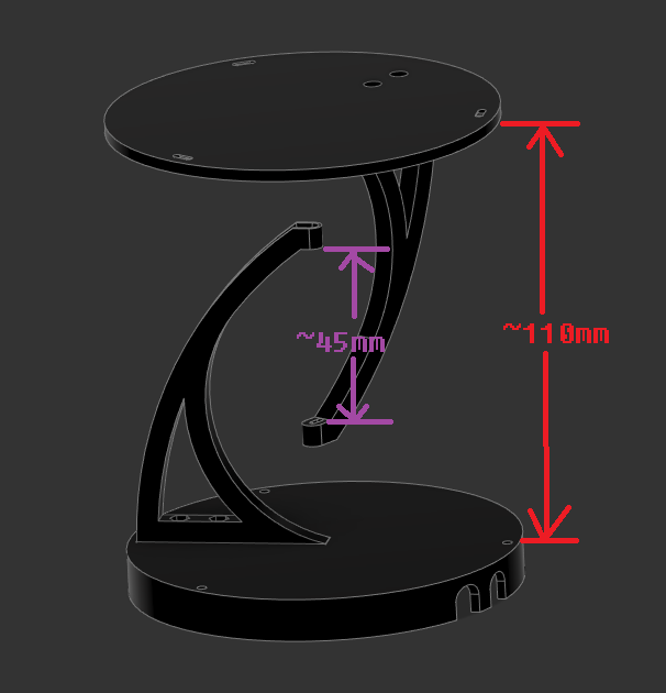 "Floating" tensegrity table with built in tensioning mechanism par ...