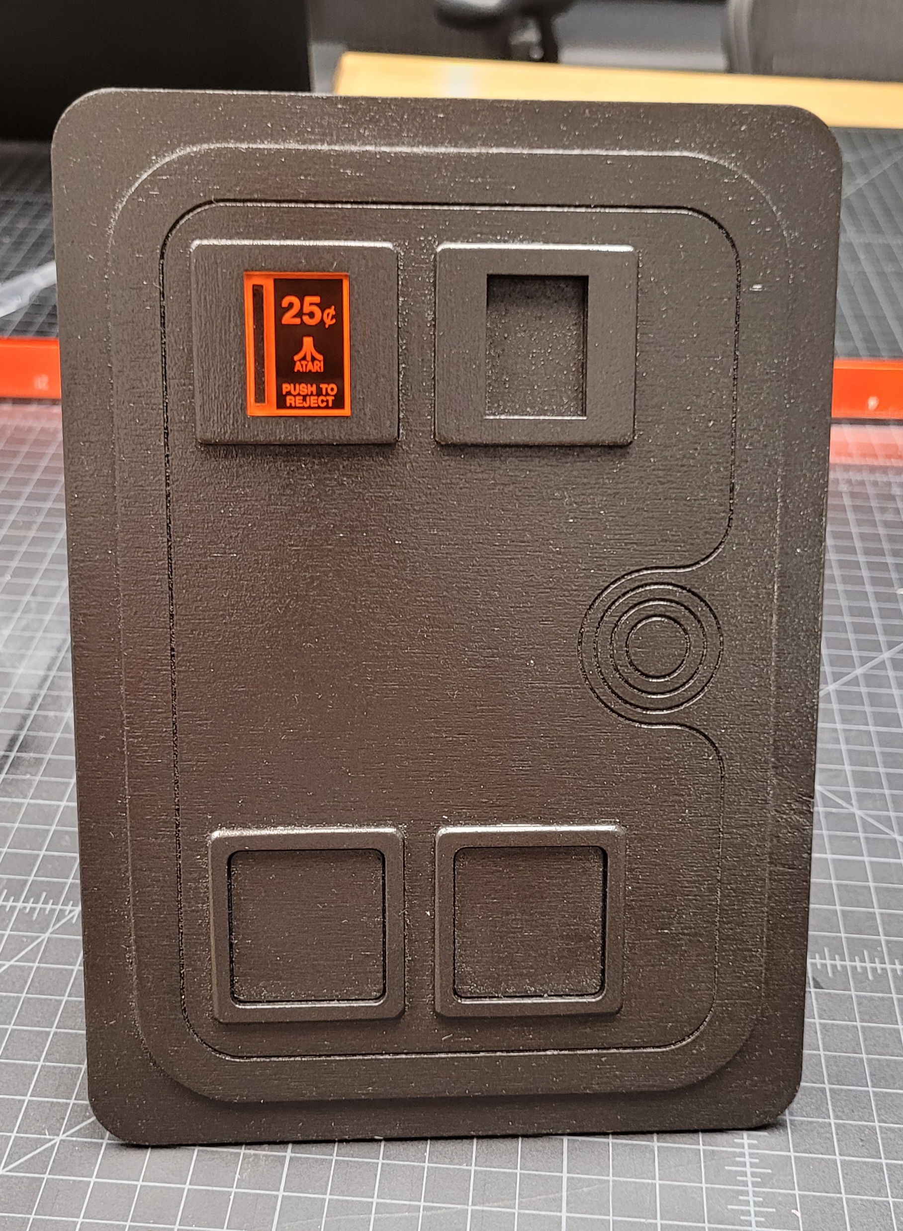 Fake Arcade Coin Door Laser Cutter Project od autora ...