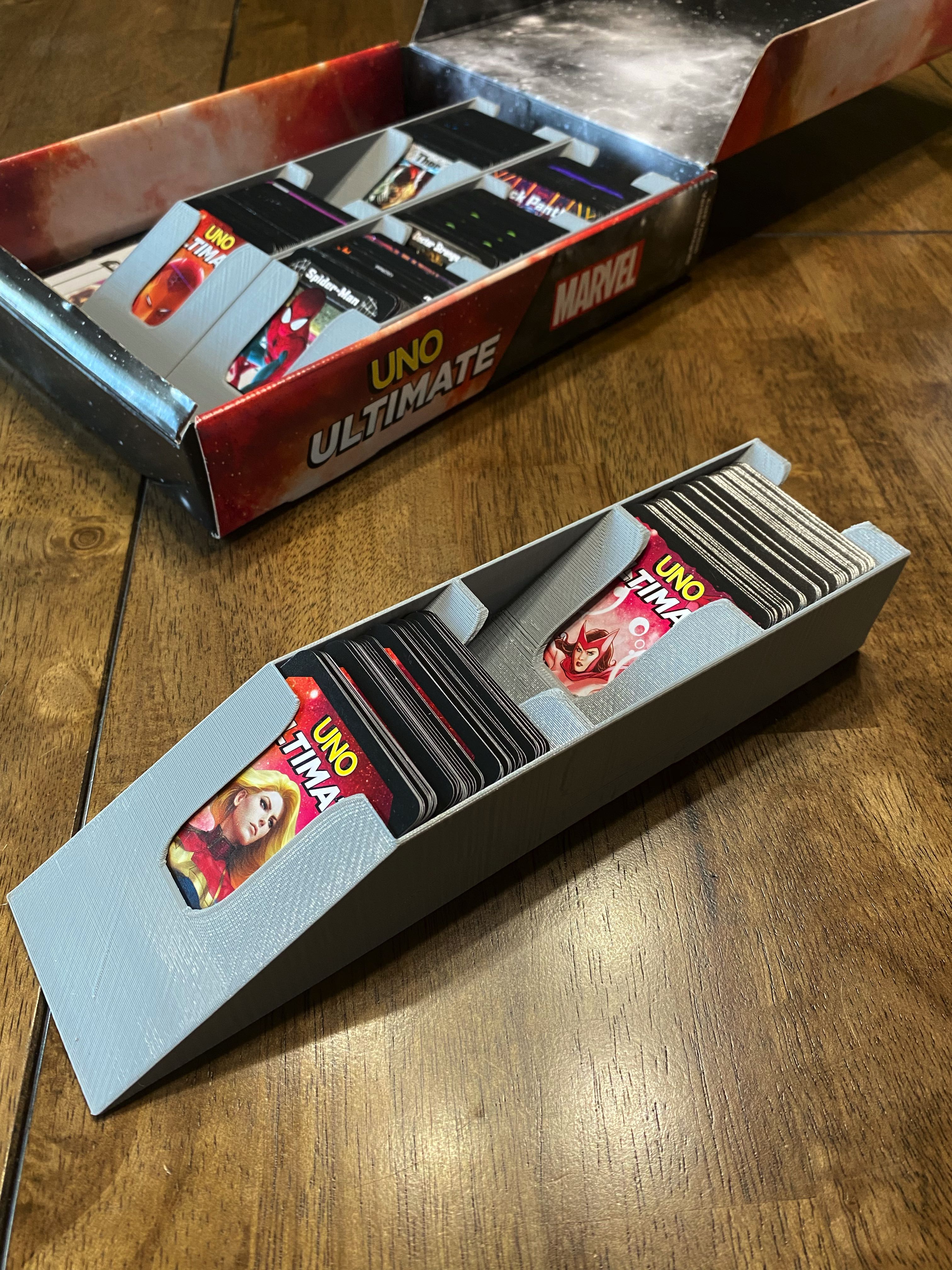Uno Ultimate Marvel Parameterized Card Tray Insert by Schaumbee ...