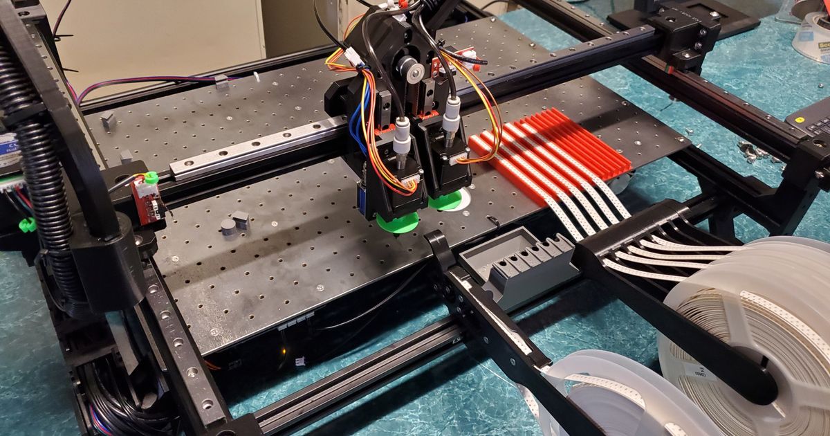 Lumen PnP Linear Rail Mod by qwertymodo | Download free STL model ...