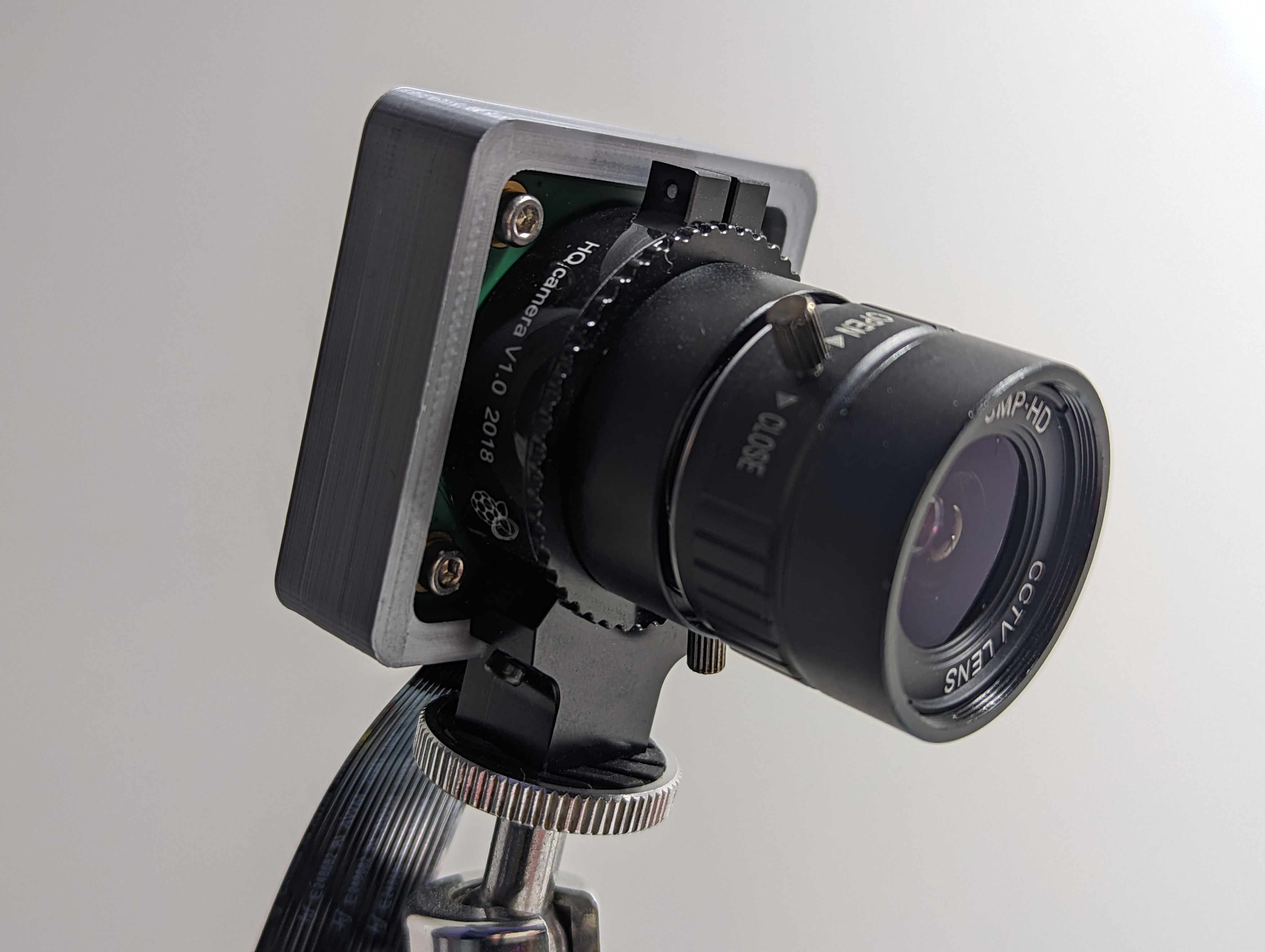 Simple Case for Raspberry Pi HQ Camera by Nacimota | Download free STL ...