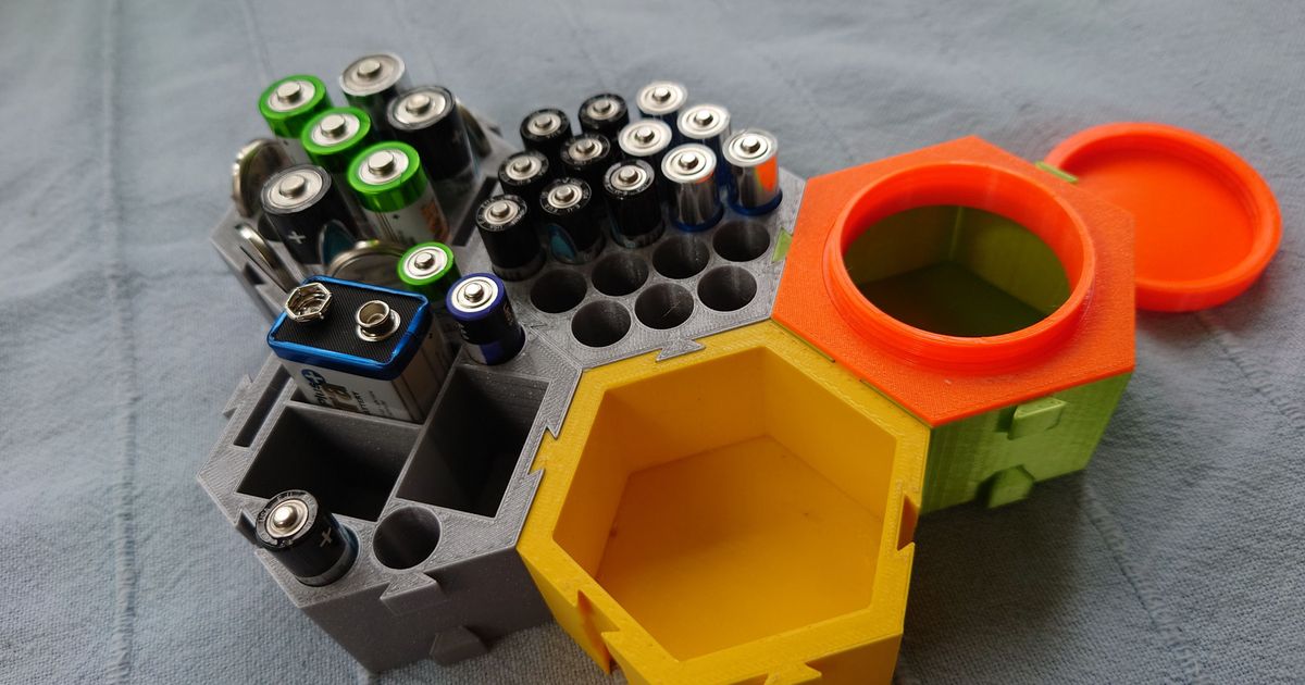Battery Box by gillis | Download free STL model | Printables.com