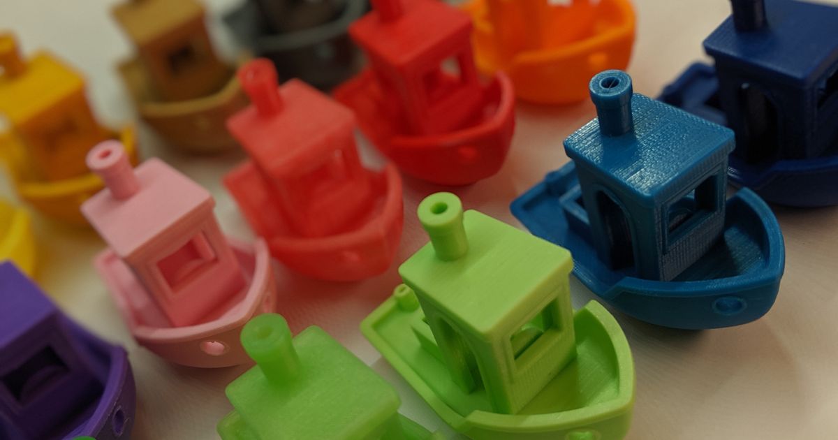 Color Benchy's par Pril Co | Téléchargez gratuitement un modèle STL ...