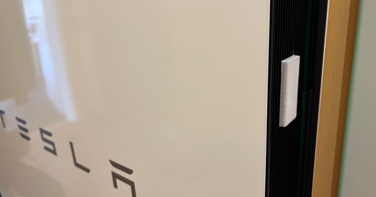 Tesla Powerwall 2: Switch Cover by Weedhaze | Download free STL model ...