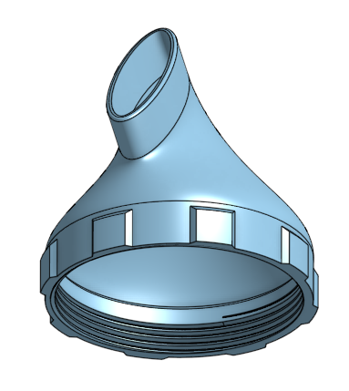 Intex pool outtake nozzle by wociscz | Download free STL model ...