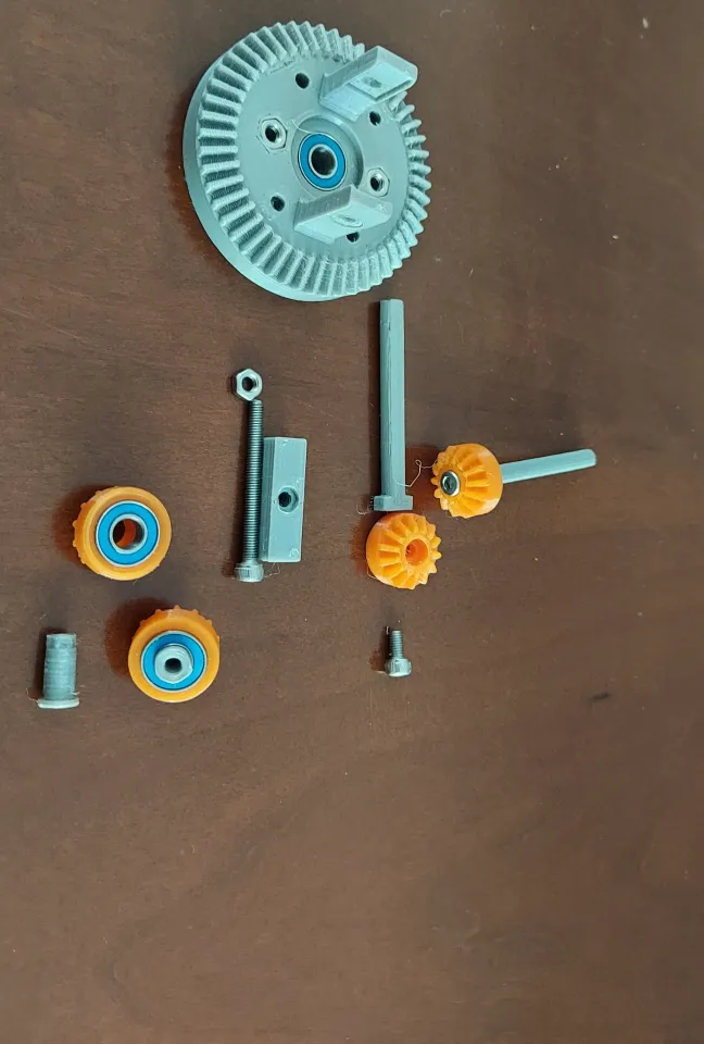 RC CAR Differential #1A by Prism08 | Download free STL model ...