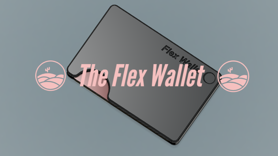 The Flex Wallet by Anton Granata | Download free STL model | Printables.com