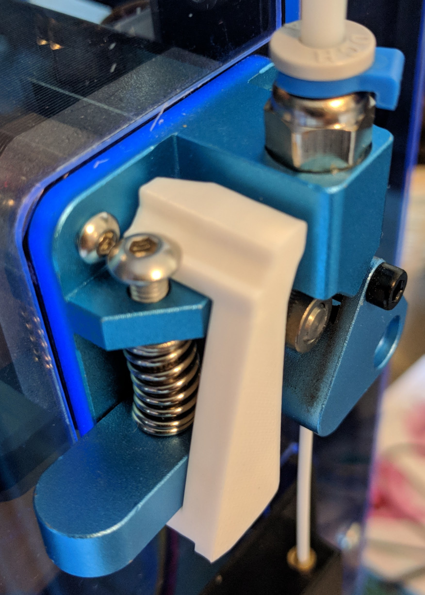 Creality Ender/Bondtech MK8 Extruder filament change clamp by ...