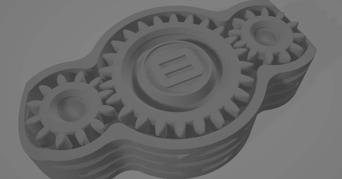 Makerbot Gear Fidget Remix by LittleNeutrino | Download free STL model ...