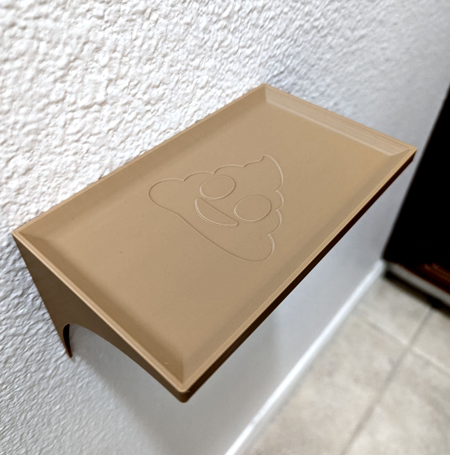 Poop Shelf by Oak | Download free STL model | Printables.com