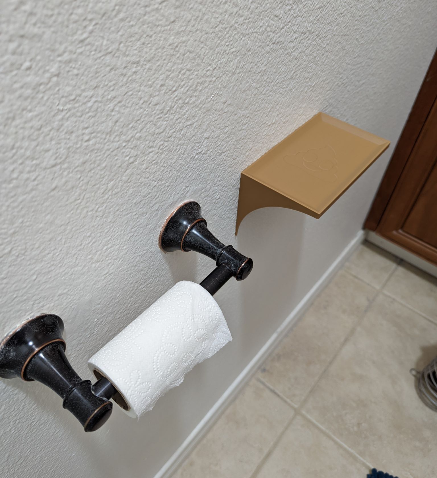 Poop Shelf by Oak | Download free STL model | Printables.com