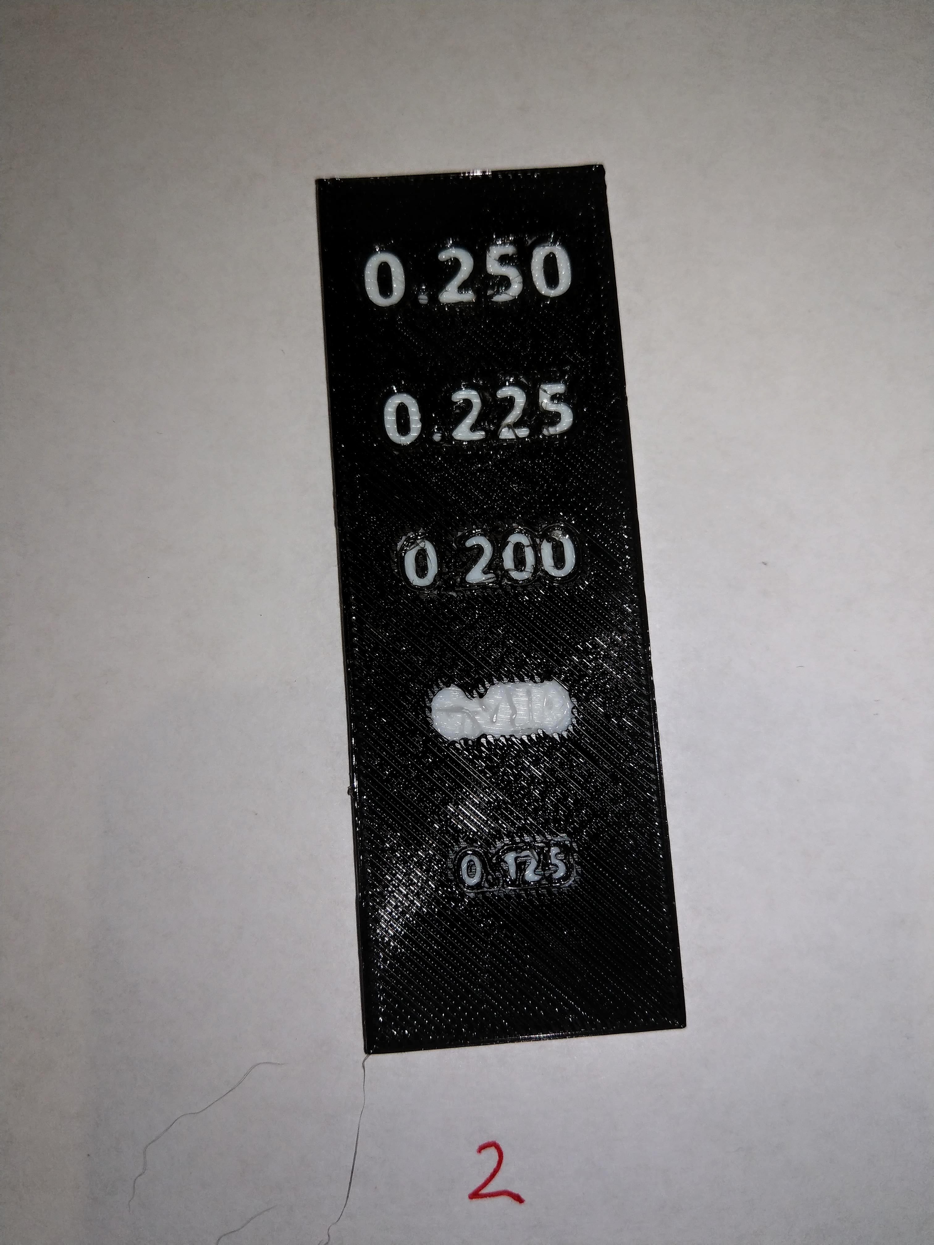 Two-Color Text Test by kaje | Download free STL model | Printables.com