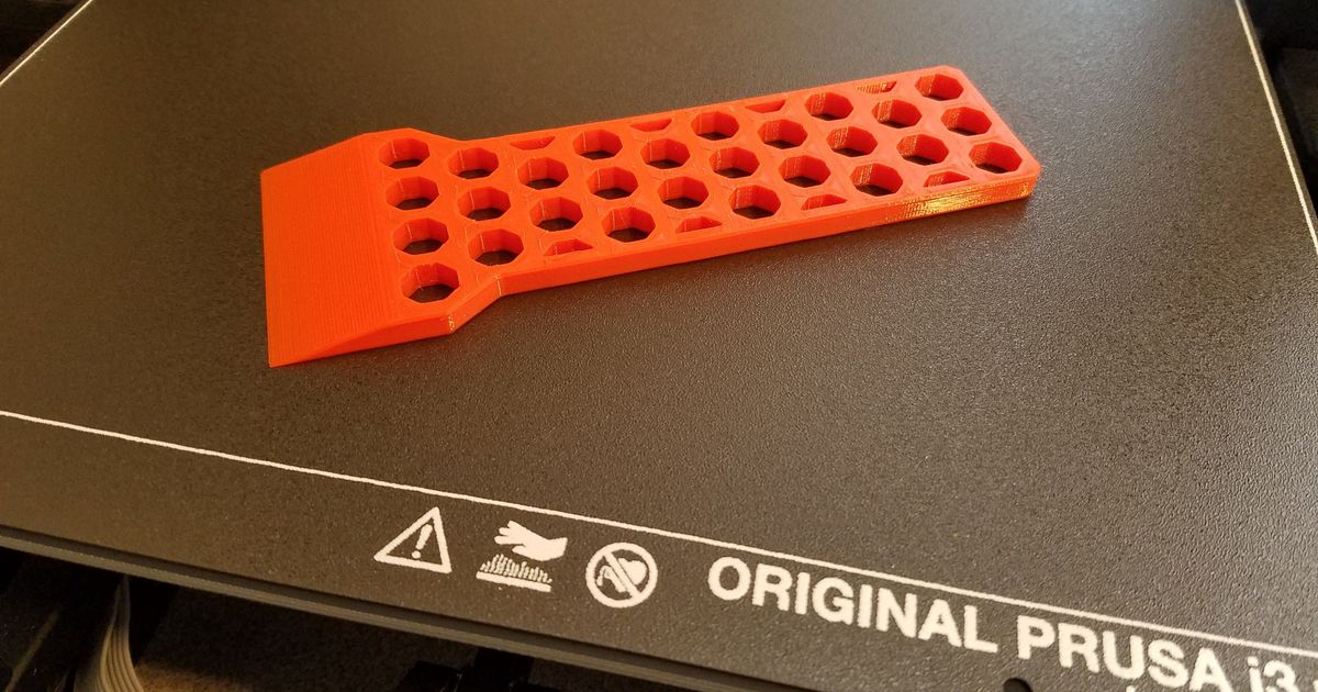 Simple Print Bed Scraper von Foreman | Kostenloses STL-Modell ...