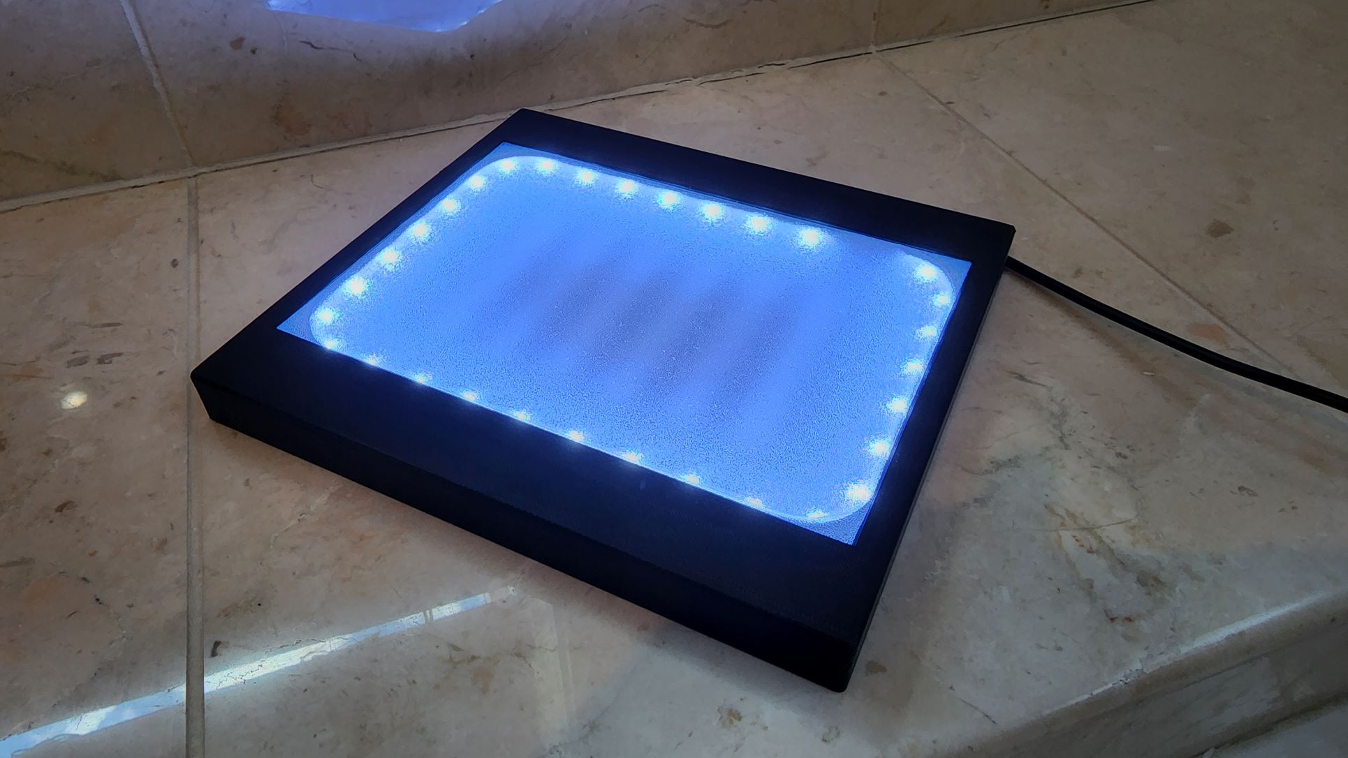 LED Light Box by Printin'Monkey | Download free STL model | Printables.com
