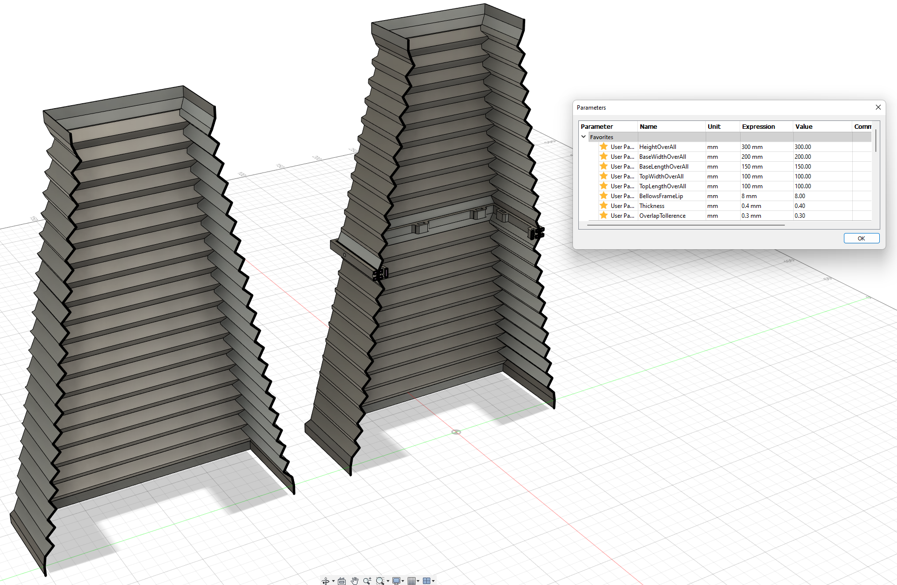 Camera Bellows - Collapsible & Customizable - TPU Vase Mode - F3d Files ...