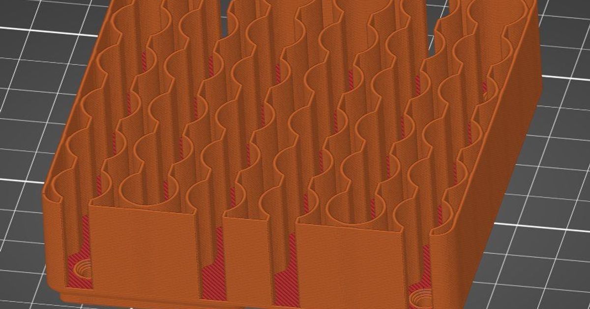 Battery Box - AAA - Gridfinity - Vasemode - 15 different sizes by JBoe | Download free STL model ...