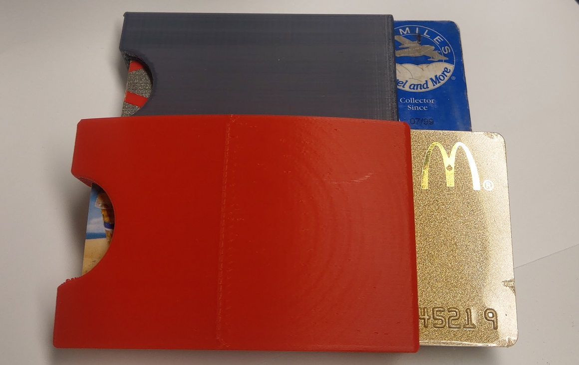 Simple 5 Card Slot Wallet/Organizer by ProwlerON | Download free STL ...