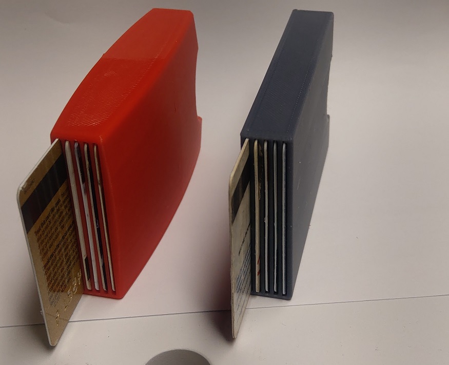 Simple 5 Card Slot Wallet/Organizer by ProwlerON | Download free STL ...