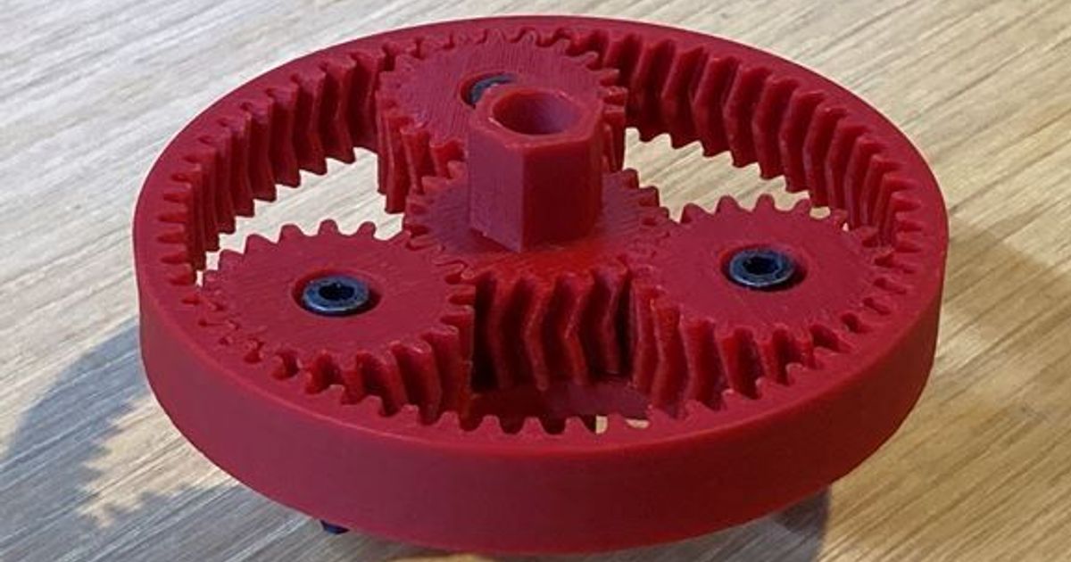 Planet gears by mahatmaJman | Download free STL model | Printables.com