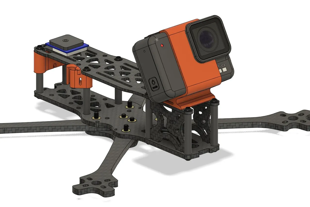TBS Source One V4 mounts and brackets by mahatmaJman | Download free ...