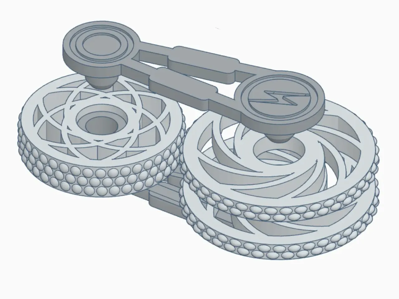 E-Bike Caleidoscopic Key Ring by Bootjevaarder | Download free STL ...