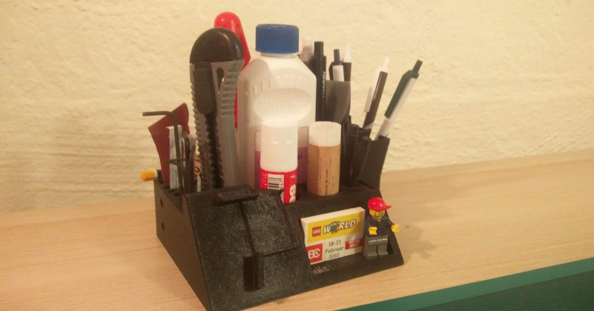 Tool stand w/ digital caliper holder by Haymount | Download free STL ...