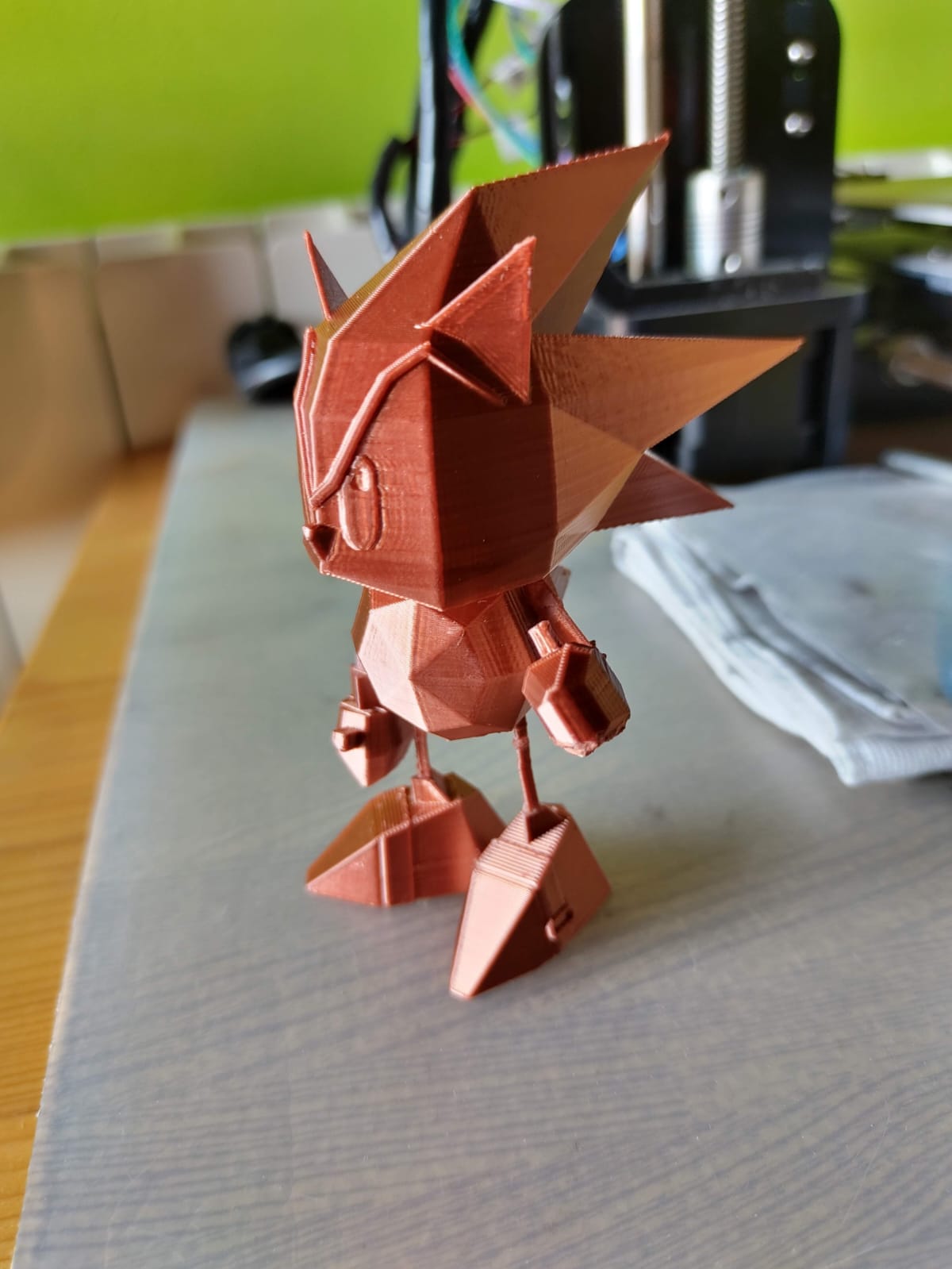 Sonic Poligonal (LowPoly Sonic) von AGY325 | Kostenloses STL-Modell ...