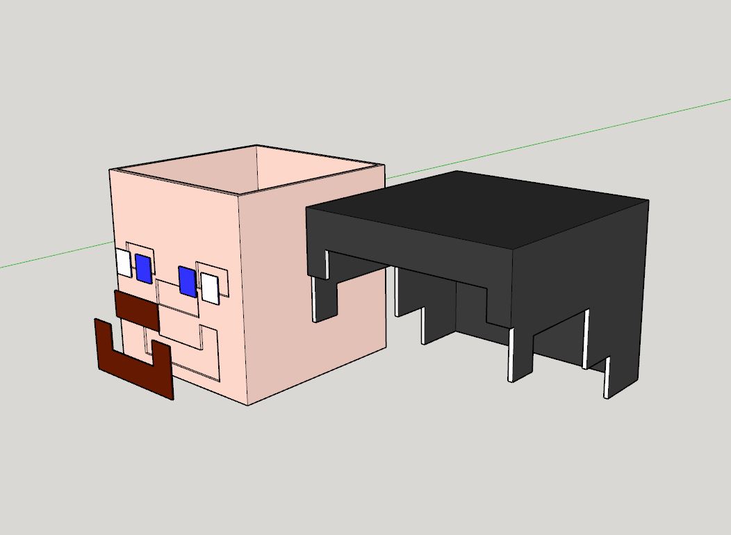 Head of Steve - storage by Muse sriuboj | Download free STL model ...
