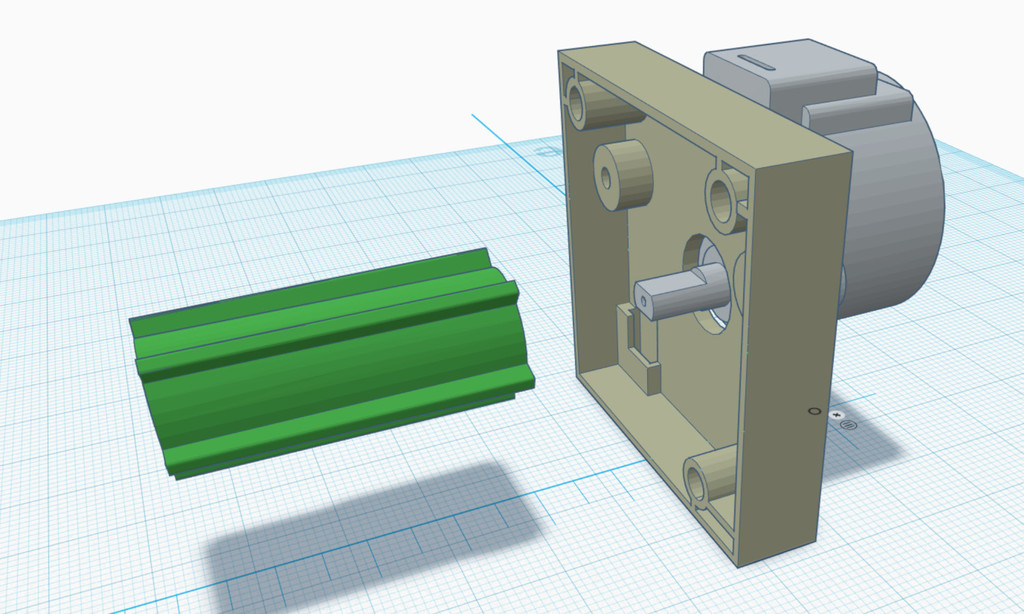 Stepper Motor on a cassette roller blind by Laess3r | Download free STL ...