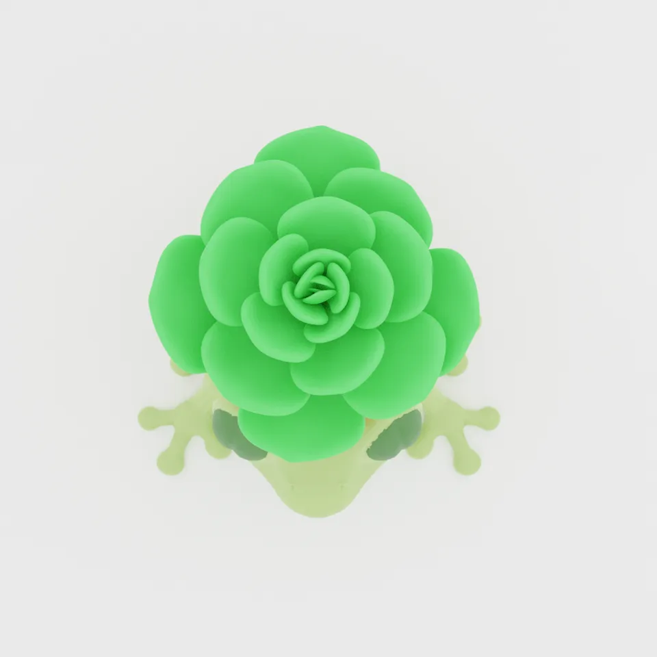 Frog Planter by ShoaibDesign | Download free STL model | Printables.com