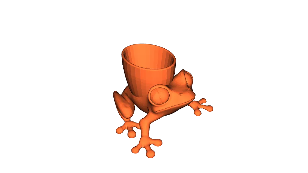 Frog Planter by ShoaibDesign | Download free STL model | Printables.com