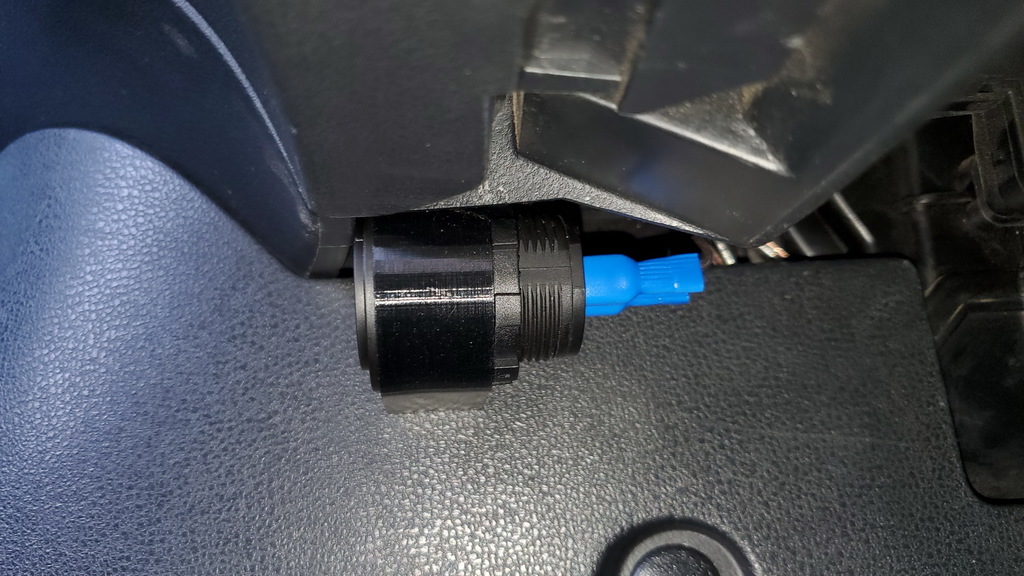 12V Power Socket Bracket by ZR | Download free STL model | Printables.com