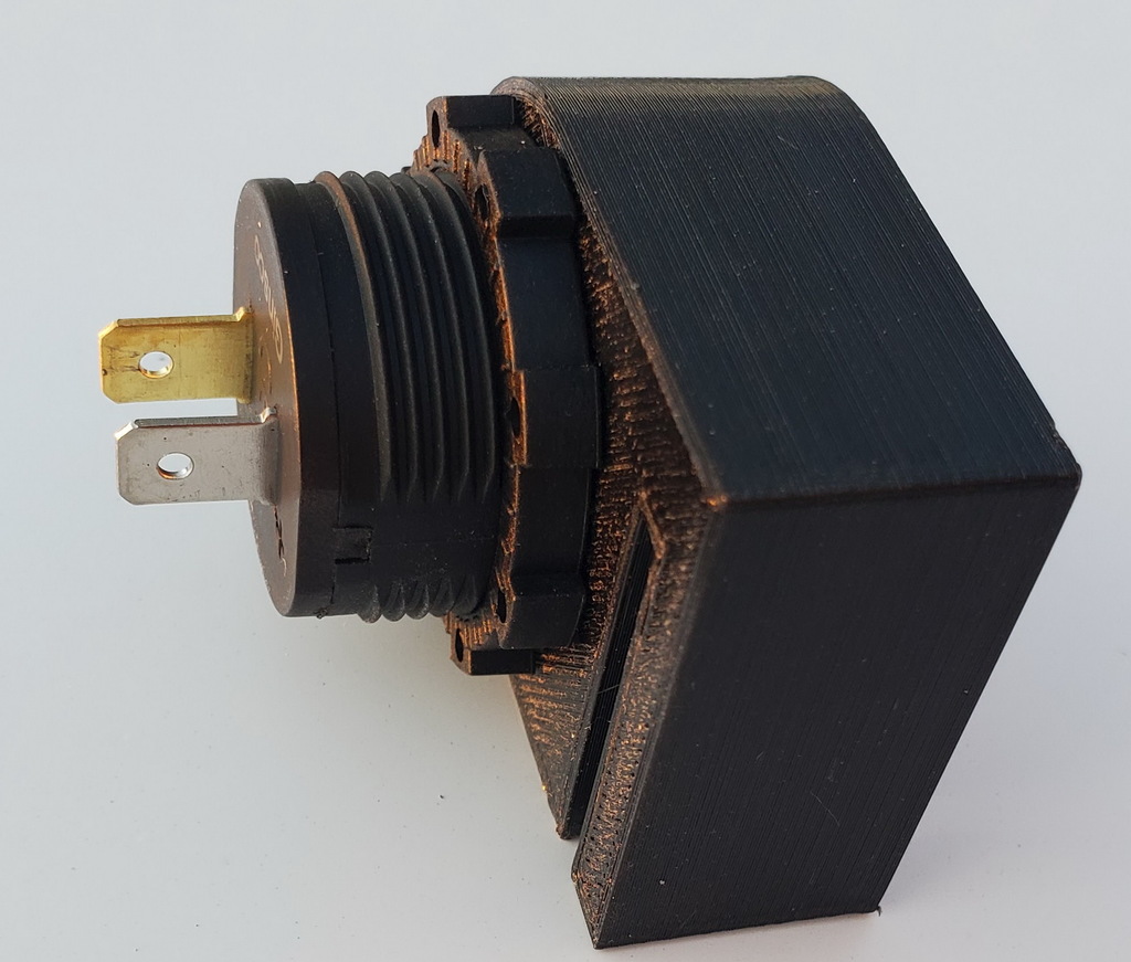 12V Power Socket Bracket by ZR | Download free STL model | Printables.com