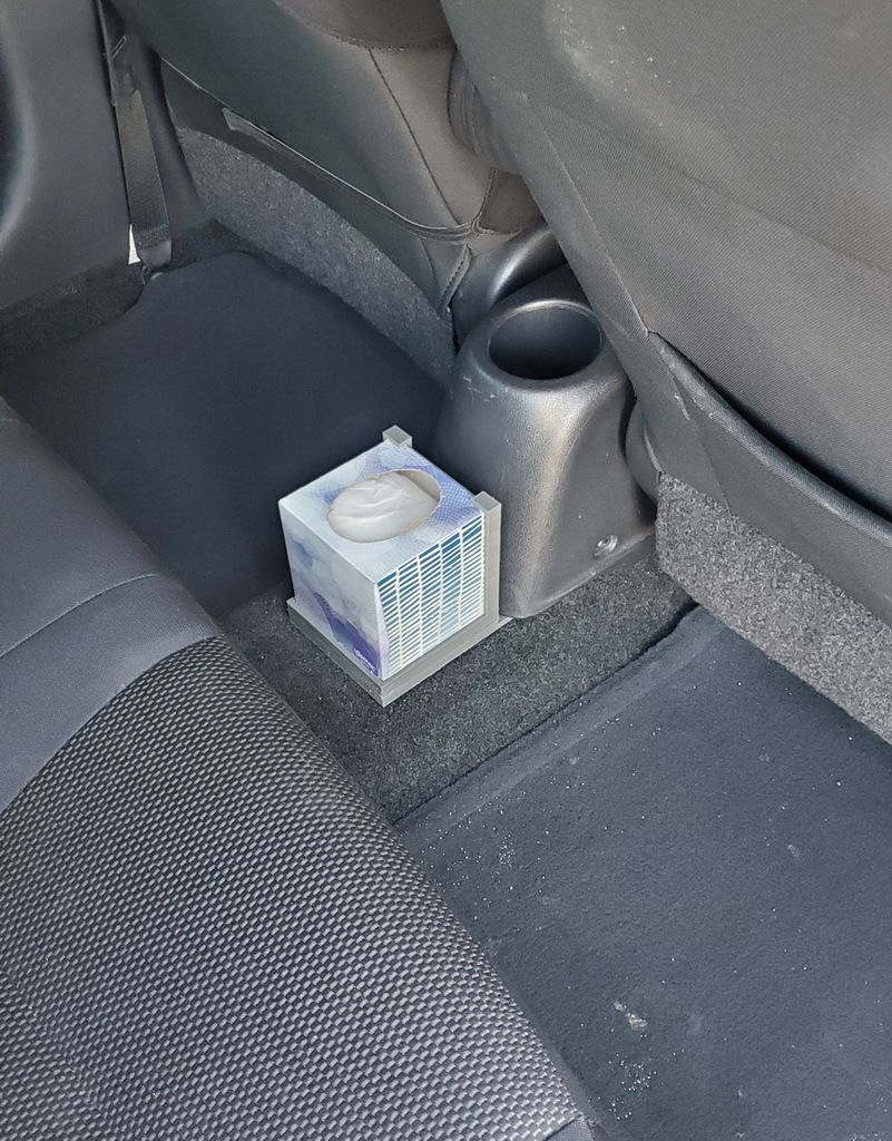 Tissue Box Holder for a Car by ZR | Download free STL model ...