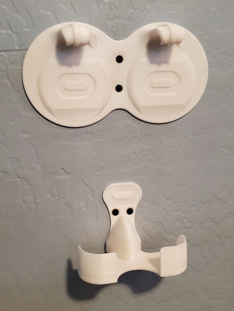 OCULUS QUEST 2 wall mount set remix by ZR | Download free STL model ...