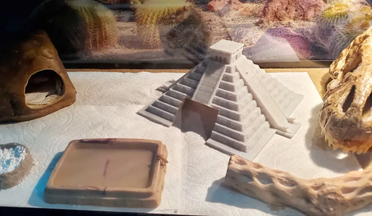 GECKO HIDE chichen-itza-kukulcan by ZR | Download free STL model ...