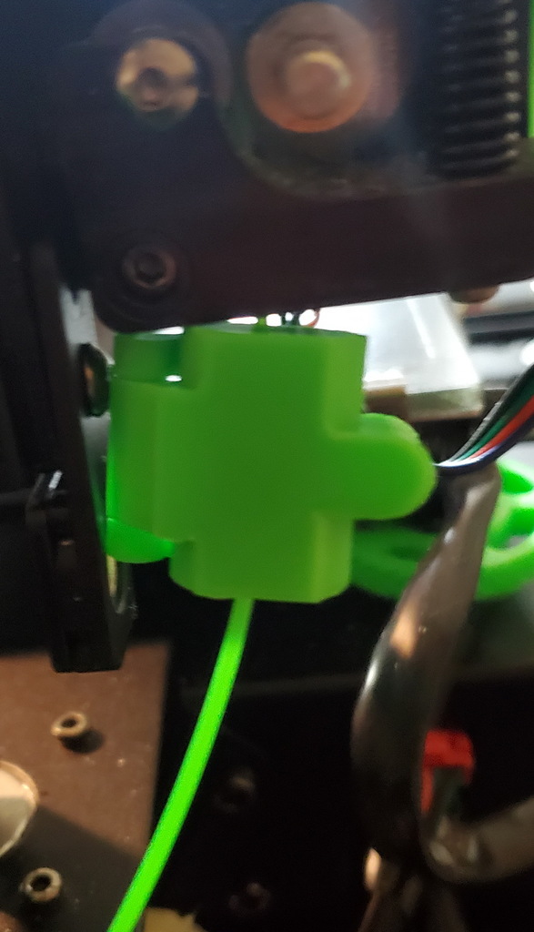 Filament dust filter with 4x2mm magnets by ZR | Download free STL model ...