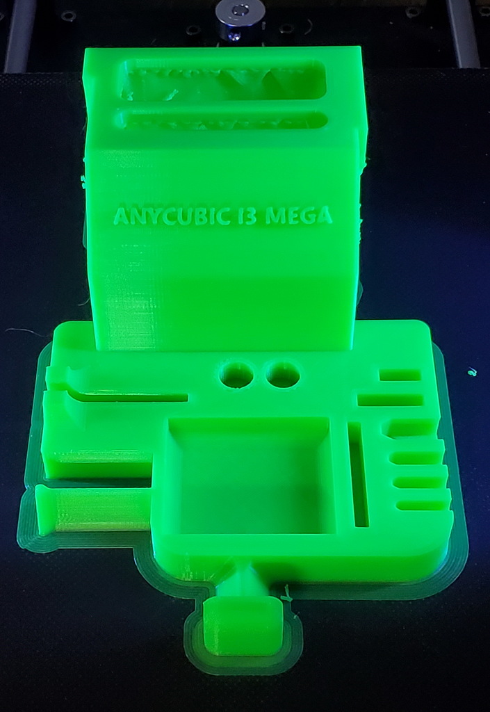 Anycubic I3 Mega tool storage + LOGO by ZR | Download free STL model ...