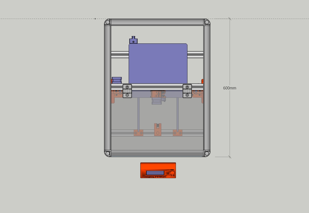 Prusa i3 MK2-CUBE (integrated enclosure) by Dedalo | Download free STL ...