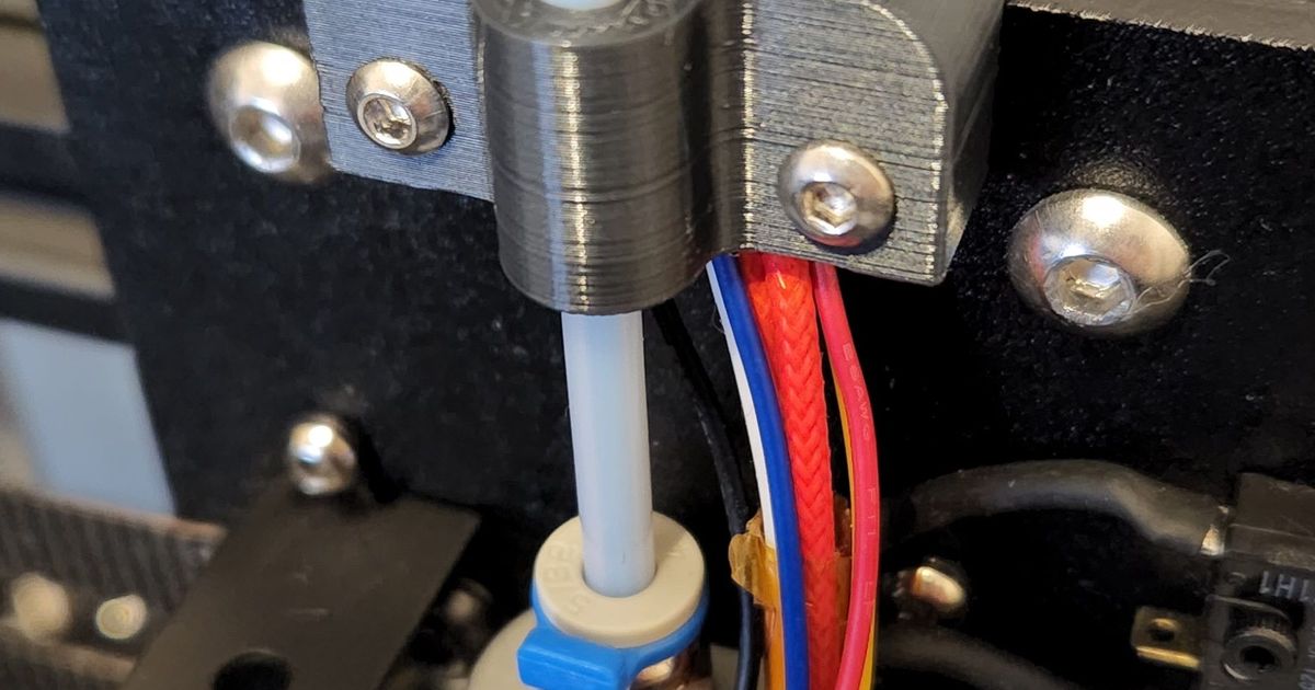 Ender 6 - Cable Conduit Brackets by 8uperm4n | Download free STL model ...