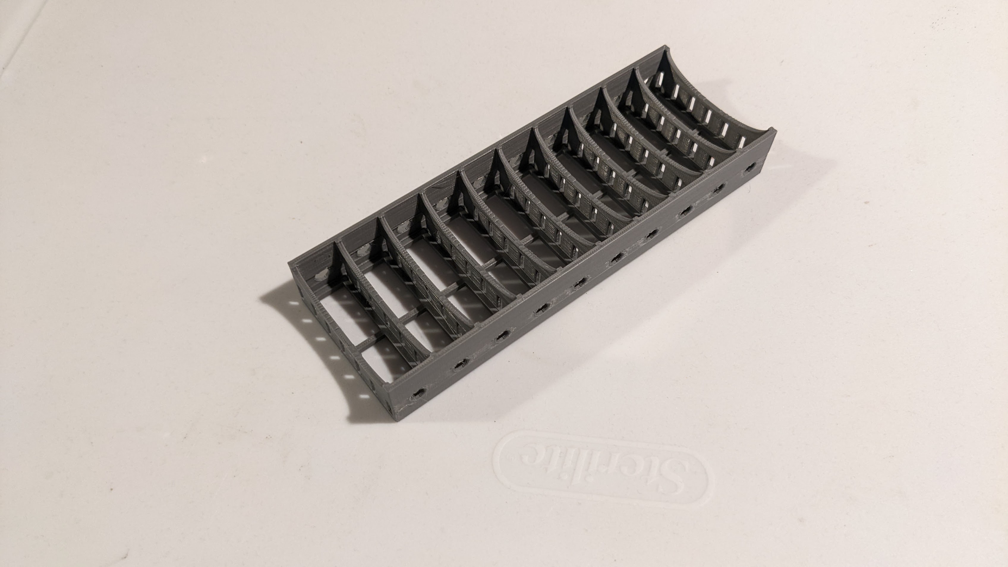 Dwarven Forge 2x2 tile rack by mongrel | Download free STL model ...