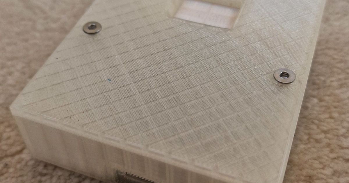 Case for ESP8266 and MH-Z14 CO2 Sensor by MarkoMck | Download free STL ...