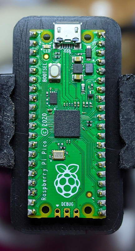 Raspberry Pi Pico Header Soldering Jig by scruss | Download free STL model | Printables.com
