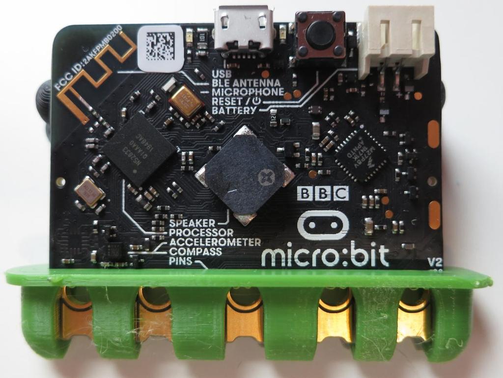 micro:bit croc clip keeper by scruss | Download free STL model ...