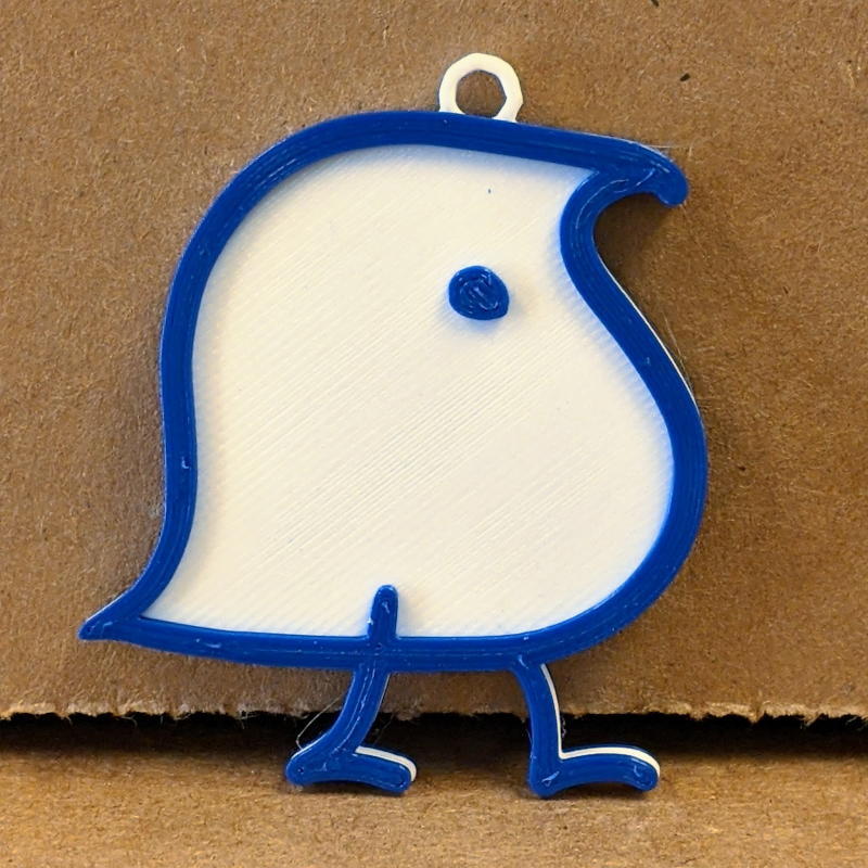 Wug Tree Ornament by scruss | Download free STL model | Printables.com