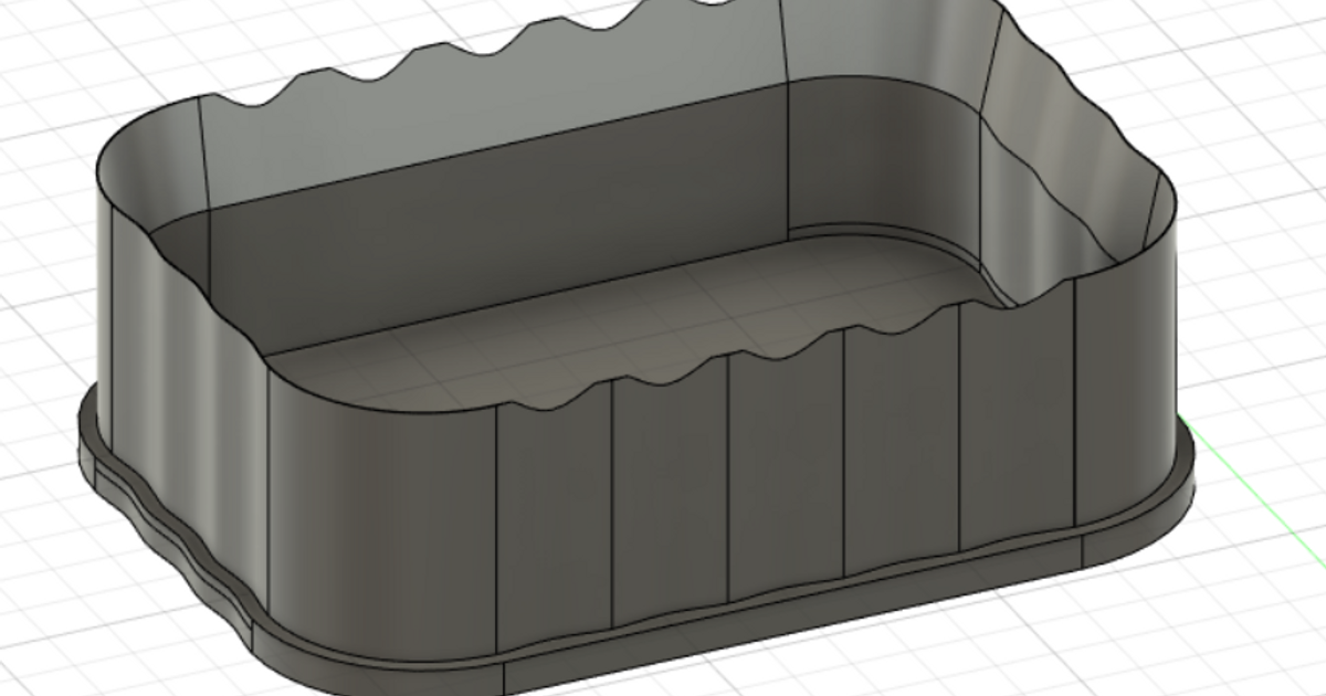 2x3" rain gutter endcap inner version by Nick | Download free STL model ...