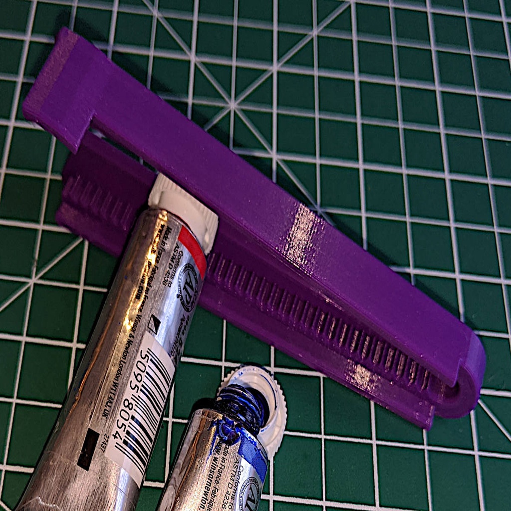 Assistive Paint Tube Opener by scruss | Download free STL model ...