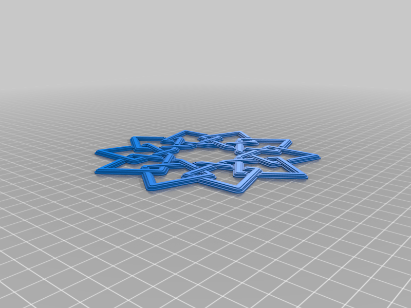 10-point Interlaced Star by scruss | Download free STL model ...